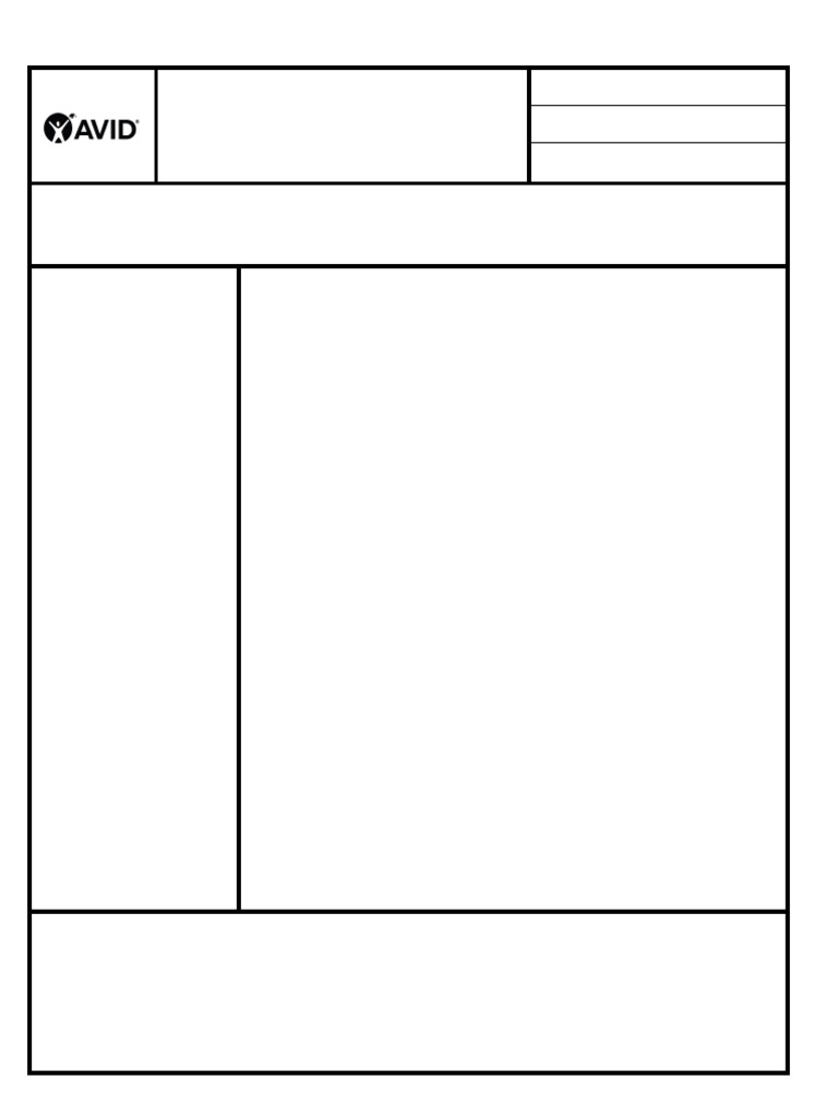 Cornell Notes Template Pdf