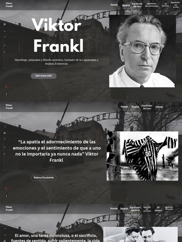 Viktor Frankl | PDF | Amor | Sufrimiento