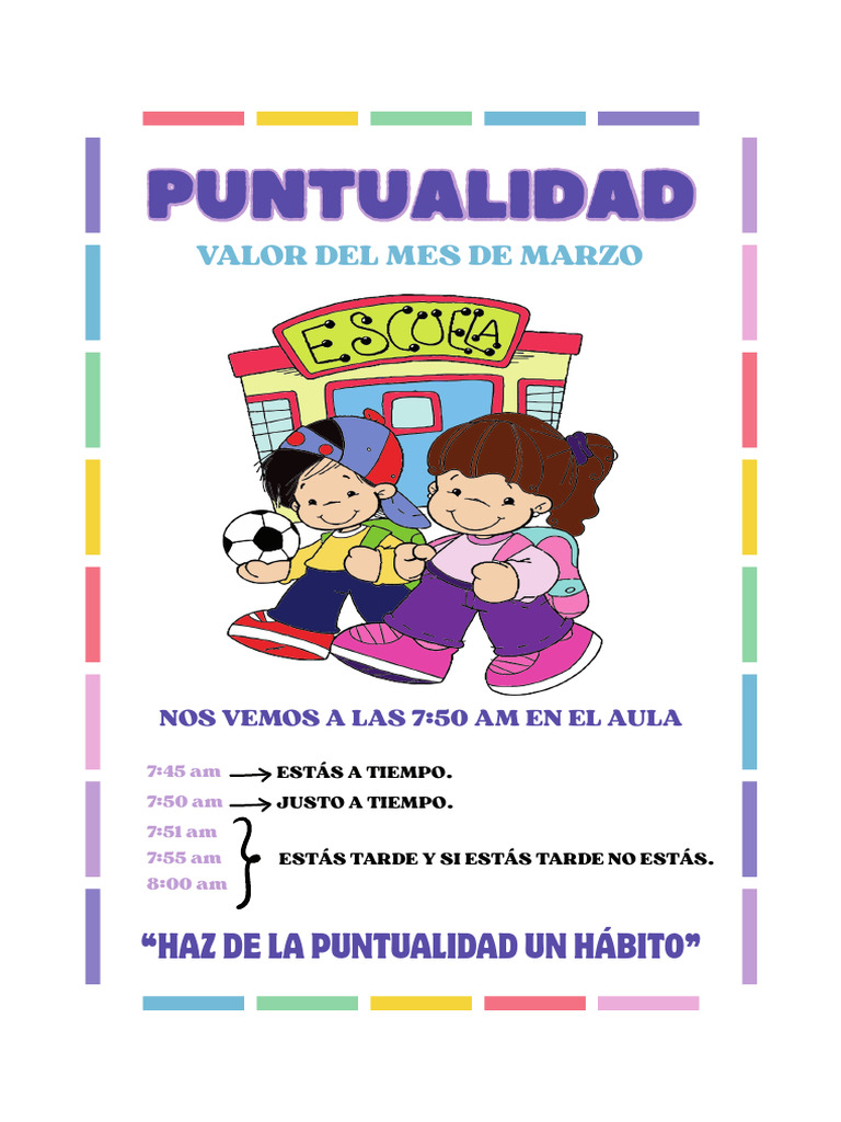 Valor Del Mes de Marzo | PDF