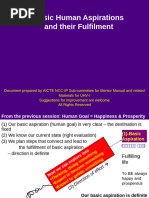 Chapter-3 (Basic Human Aspirations and Their Fulfilment) | PDF ...