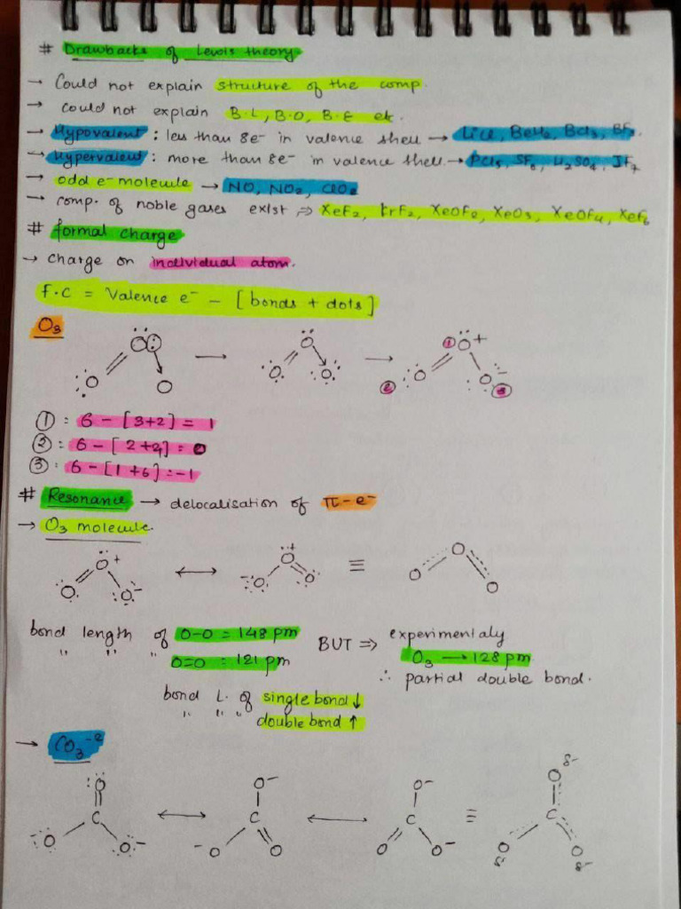 Chemical Bonding Short Notes | PDF