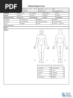 Body Injury Mapping Form | PDF