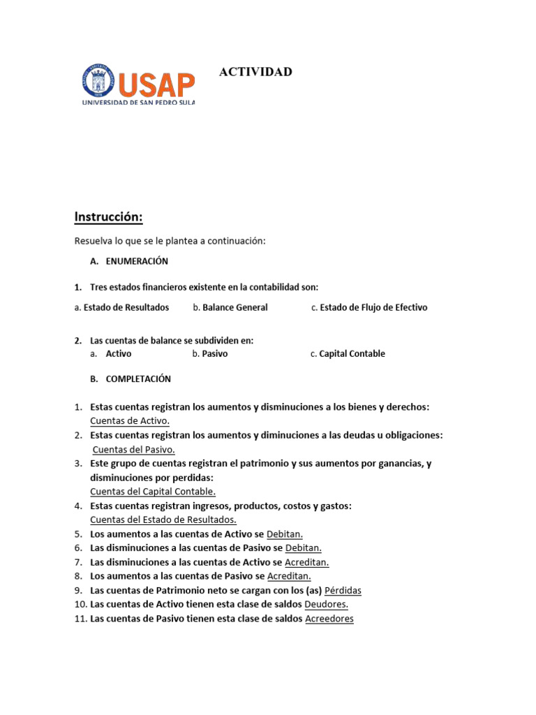 Fugon_Jhony_Actividad3 | PDF | Contabilidad | Estado de resultados