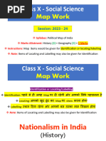 Cbse - Grade 10 Social Science Map Skills | PDF