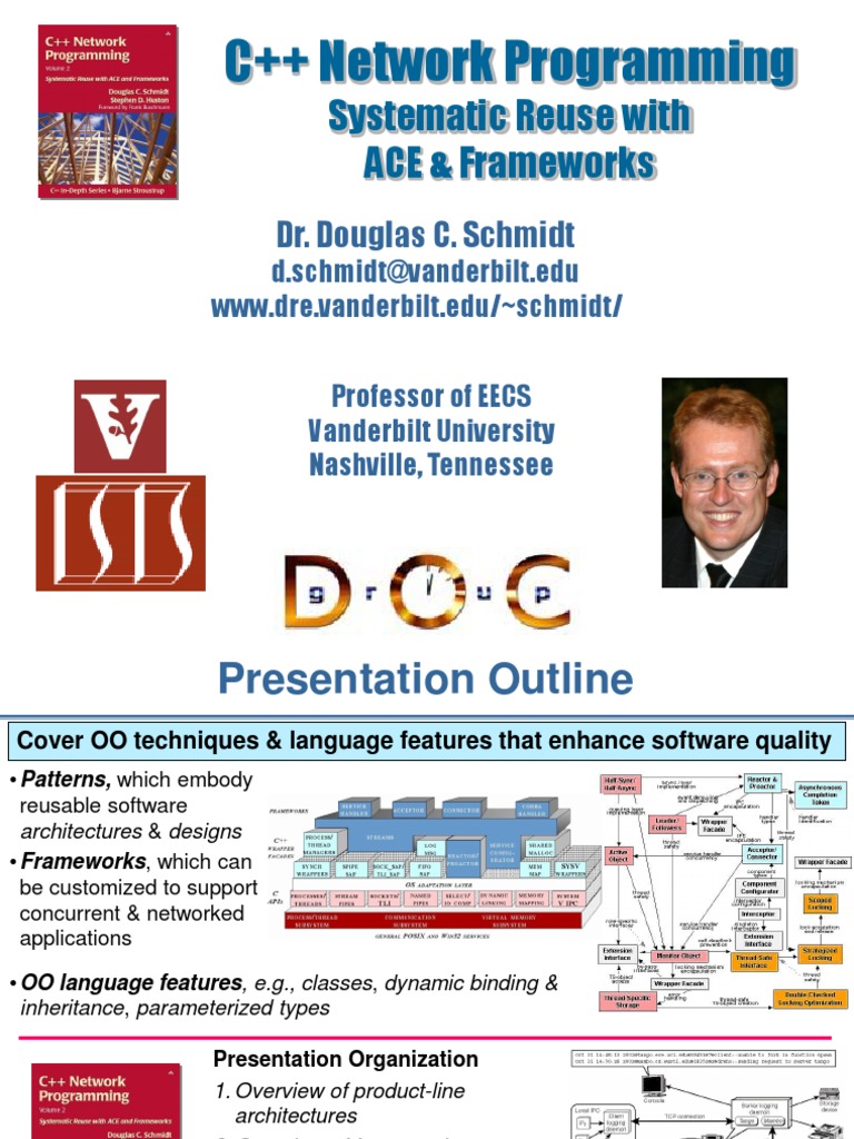 C Network Programming Systematic Reuse With Ace And Frameworks Pdf Component Based Software