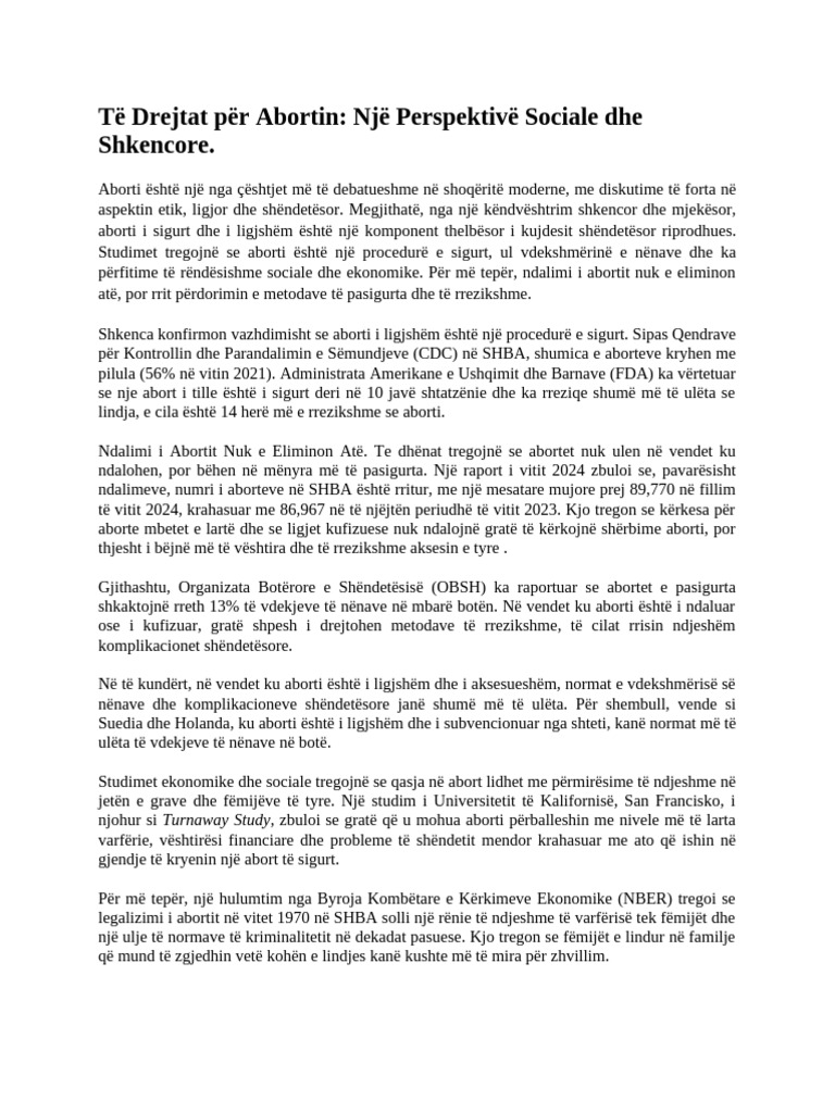 Ese Aborti | PDF