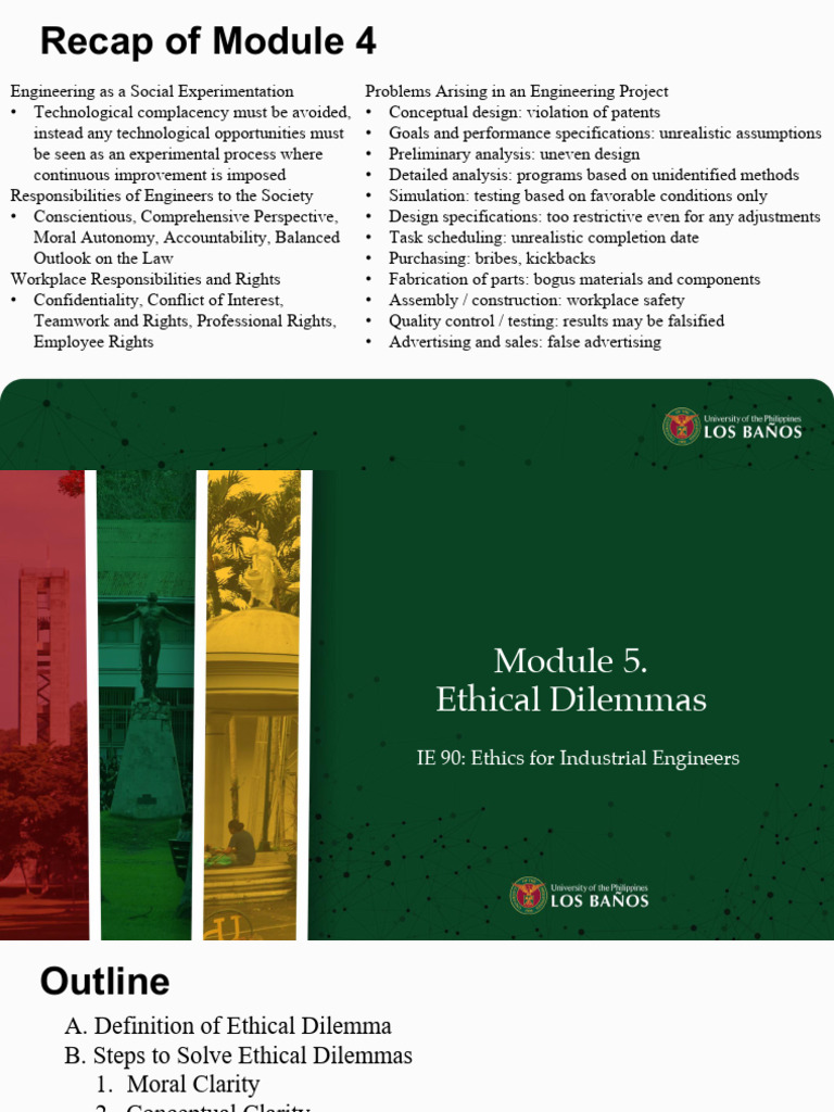 Engineering Ethics and Dilemmas Guide | PDF | Morality | Reason