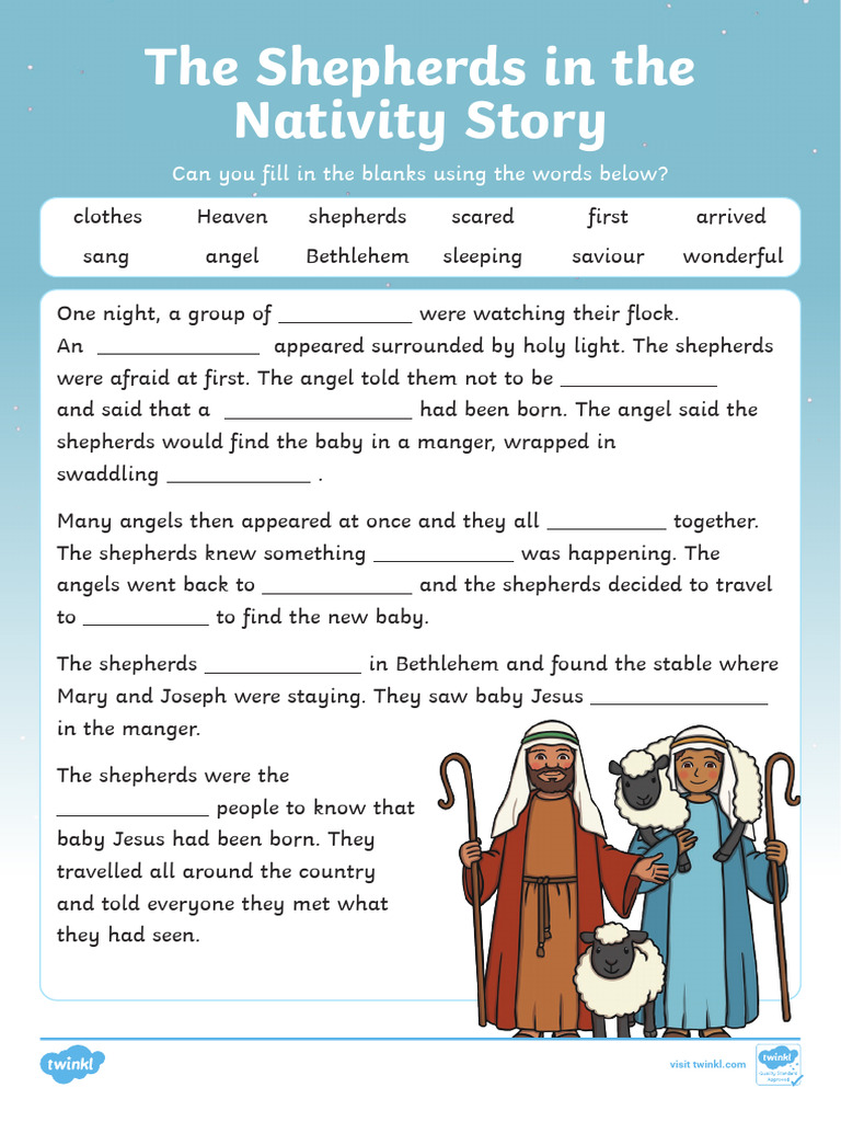 Shepherds in the Nativity Story | PDF