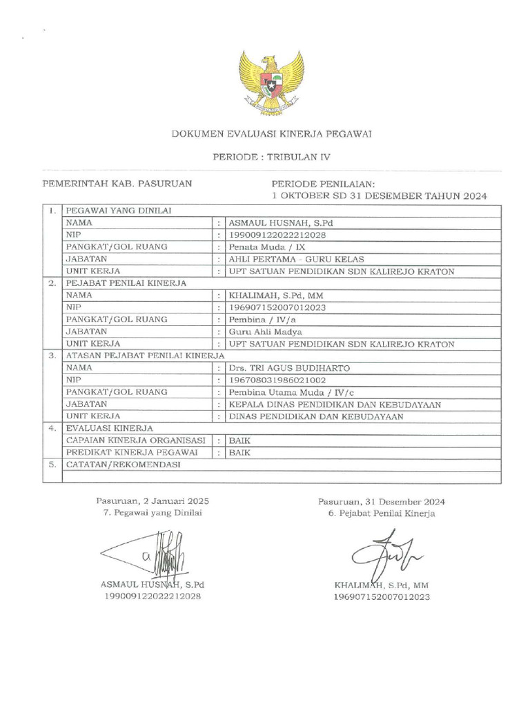 SKP TB 4 2024 ASMAUL | PDF