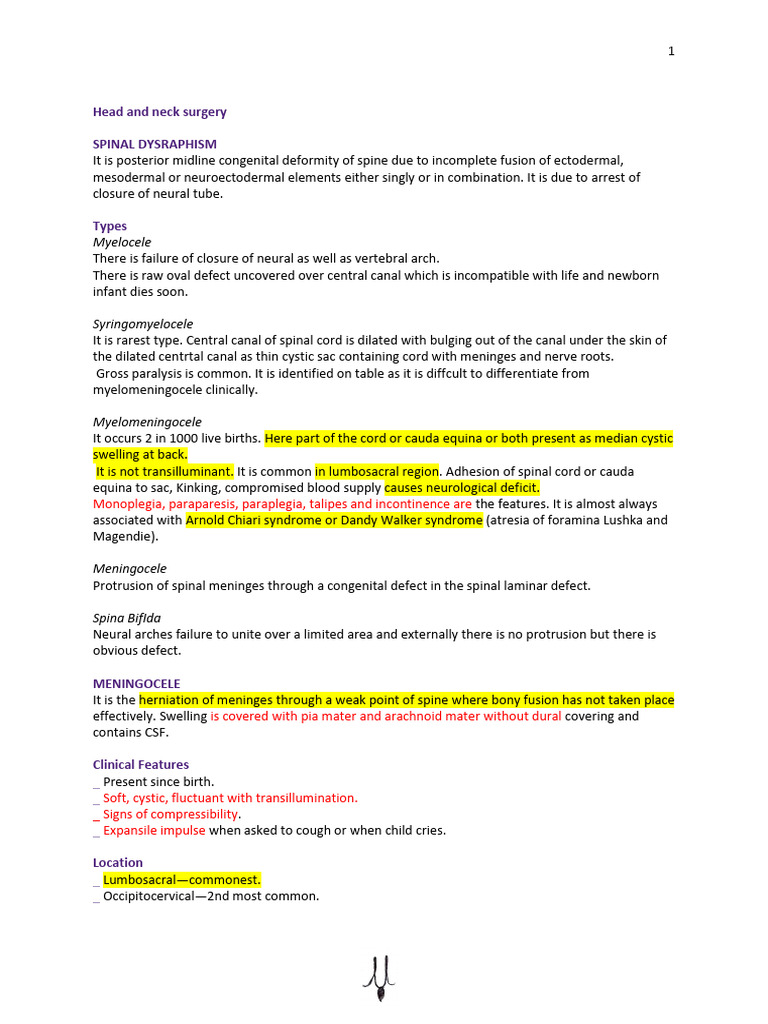 Surgery - Paper II - Section B | PDF | Human Tooth | Cerebrospinal Fluid