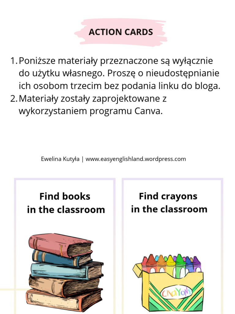 Action Cards 2 | PDF