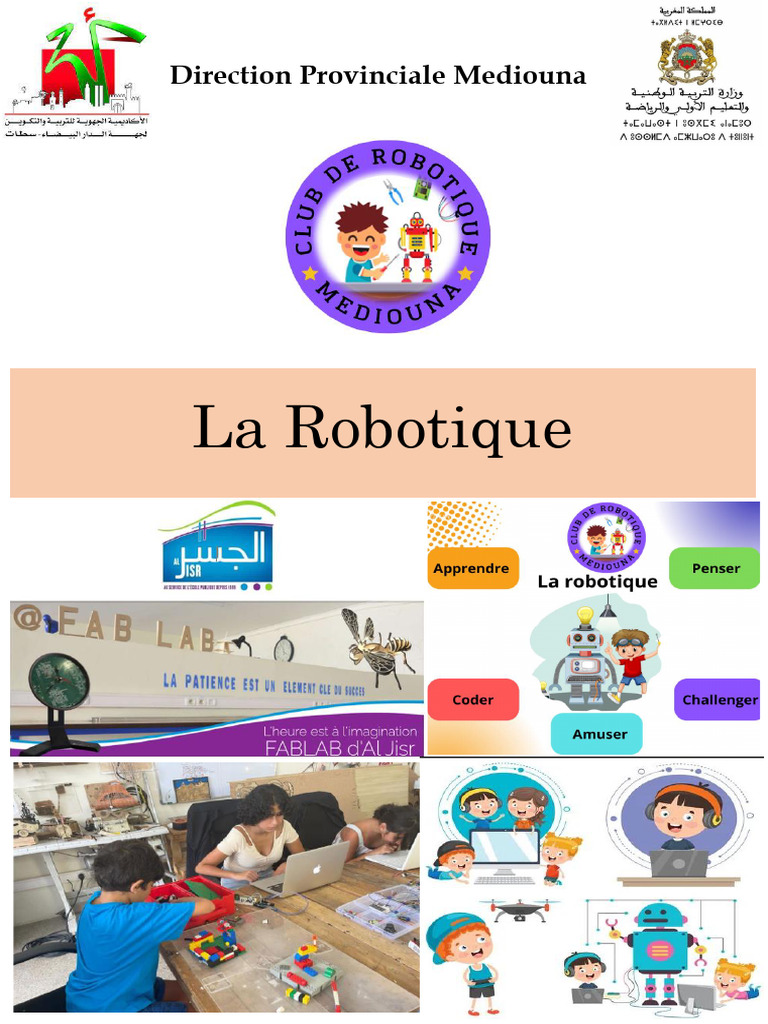La Robotique Pédagogique1 | PDF | Robotique | Robot