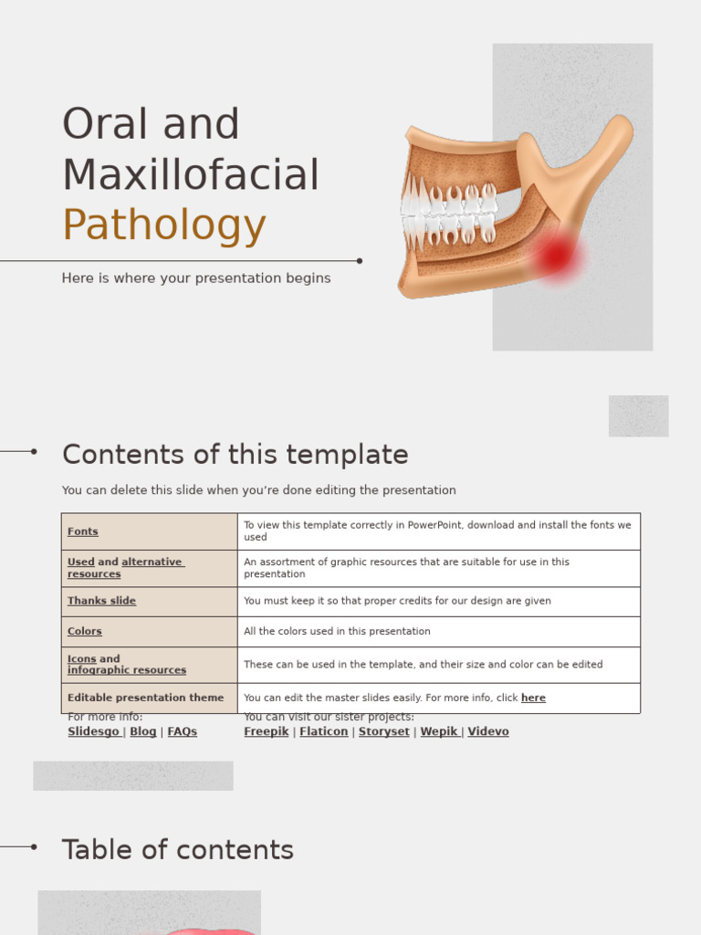 Oral and Maxillofacial Pathology Template | PDF | Planets | Solar System