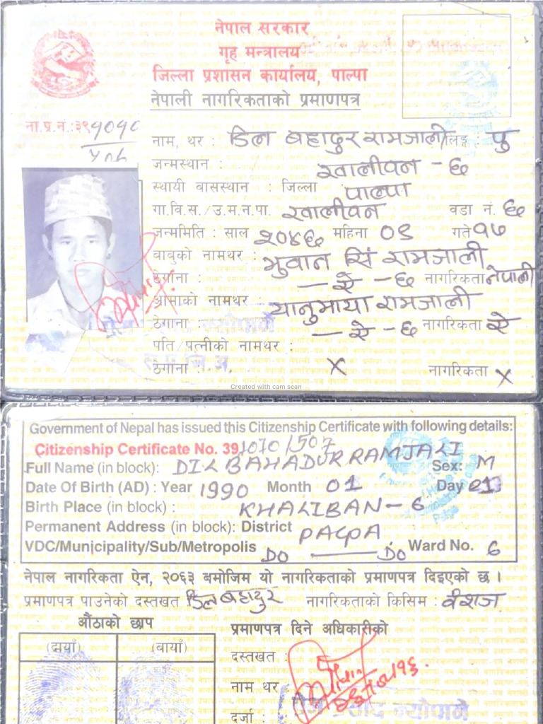 Created With Cam Scan | PDF