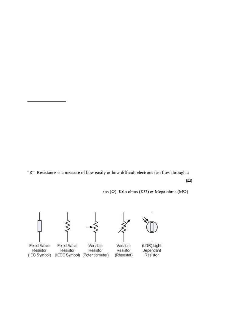 Passive Components | PDF | Resistor | Electronic Component
