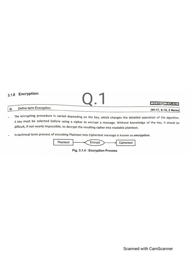 NIS unit 3 Solution | PDF
