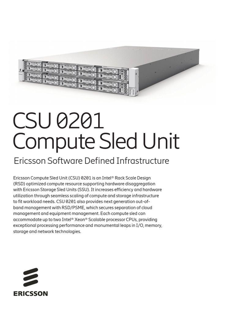 CSU 0201 | PDF | Scalability | Computer Hardware