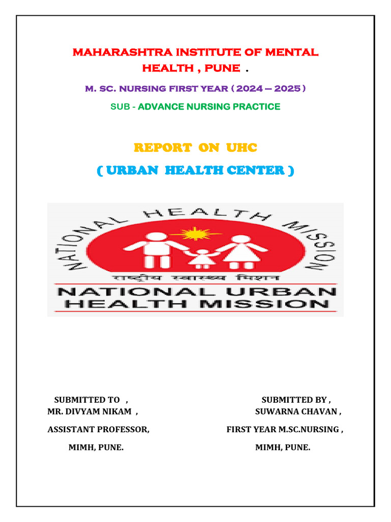 UHC Report by Divyam Nikam | PDF