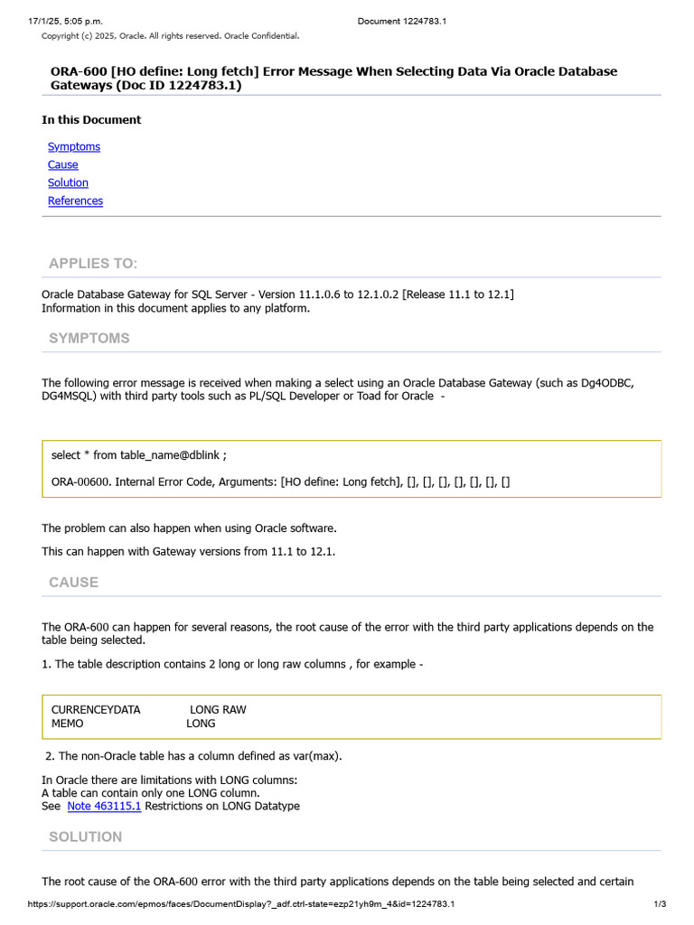 HO define Long fetch | PDF | Databases | Table (Database)