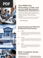 Posh Act | PDF | Sexual Harassment | Justice