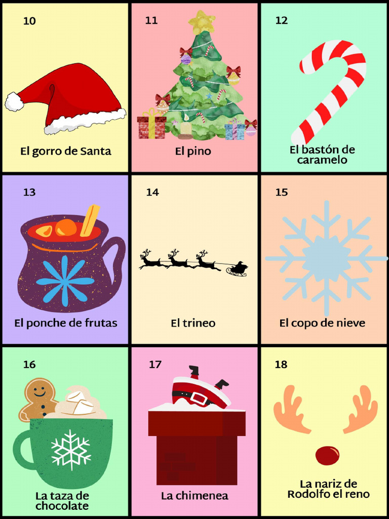 Lotería Navideña | PDF