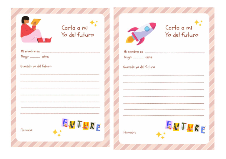 Carta A Mi Yo Del Futuro | PDF