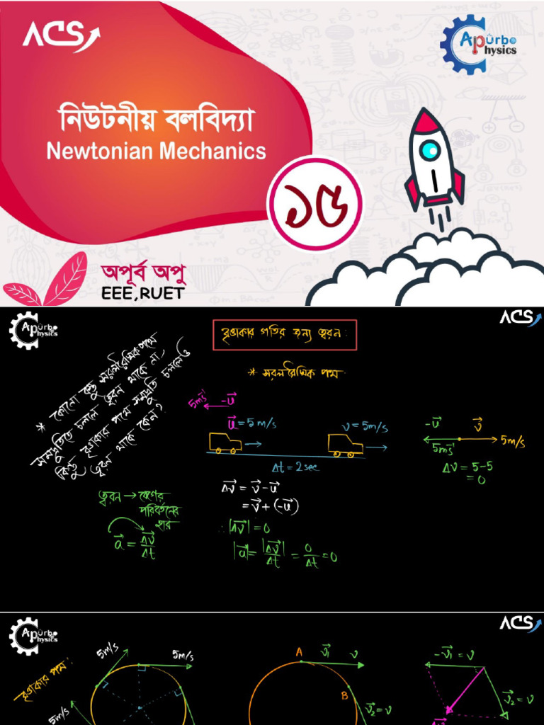 Newtonian Mechanics 155 | PDF