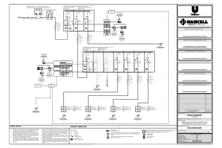 E-BU-DG-000-0001_SINGLE_LINE_ELECTRICAL_DIAGRAM 34.5KV_Rev0 | PDF ...