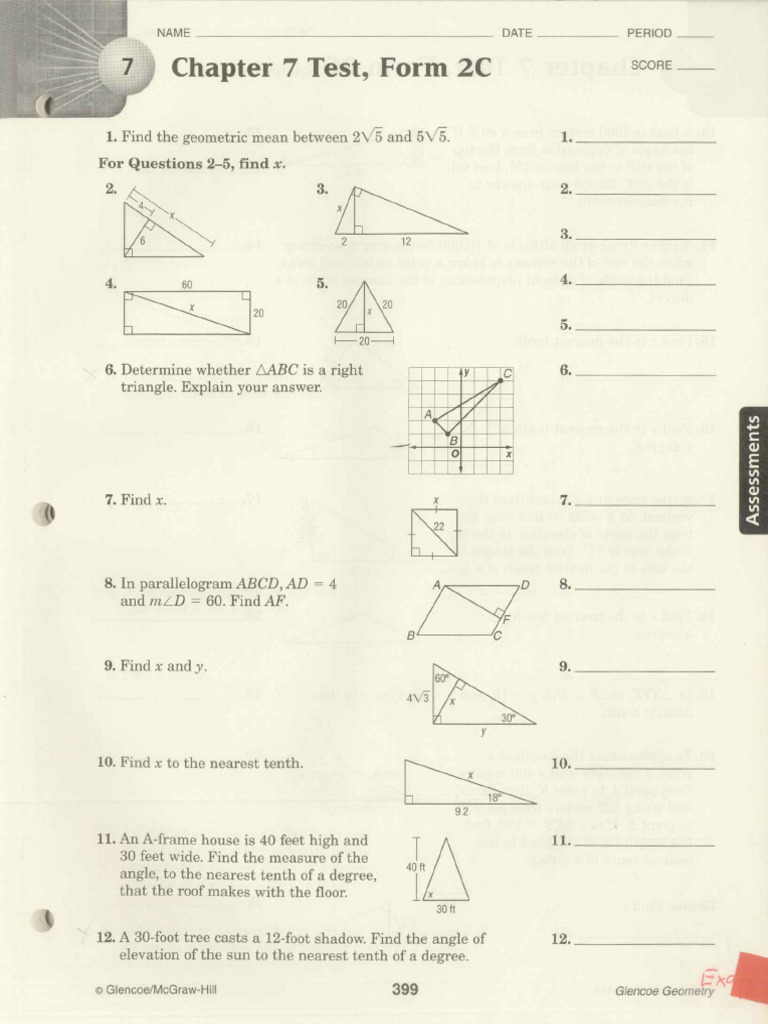 CH 7 Practice Test | PDF