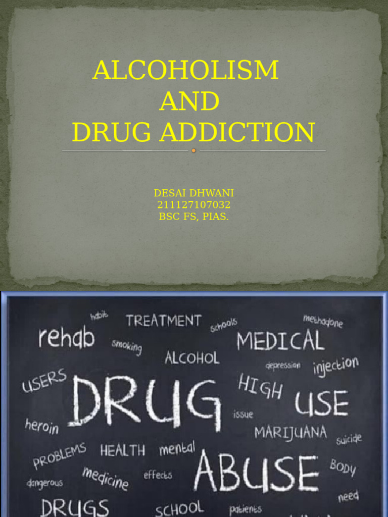 Drug and Alcoholism - 2 | PDF | Alcoholism | Drugs