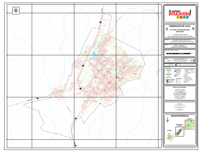 Mapa de Altamira, Huila | PDF