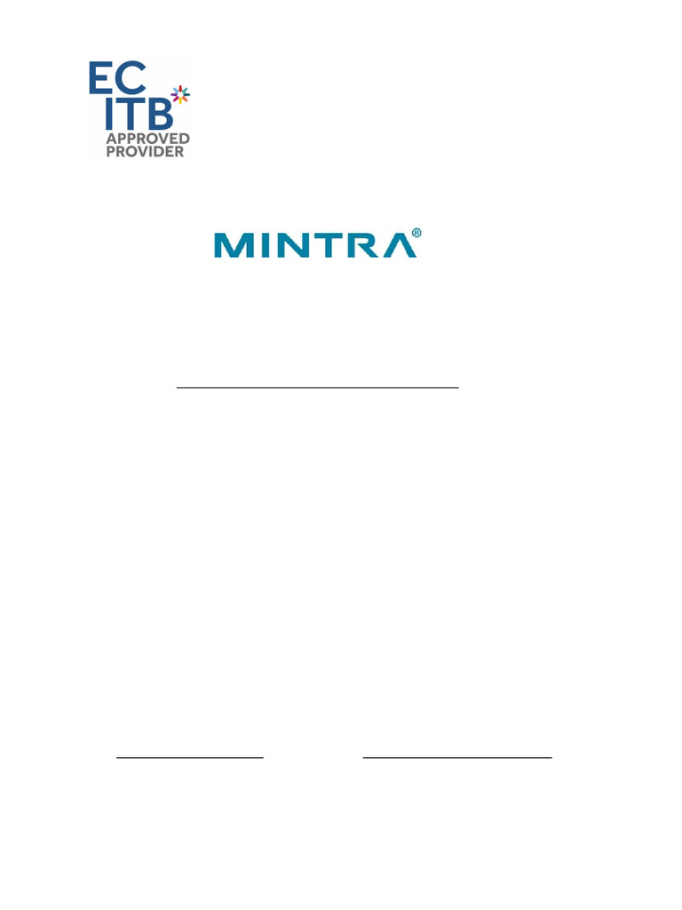 Mintra ECITB | PDF