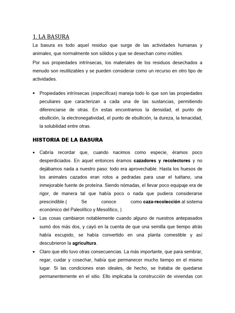 CDI Resumen 3 | PDF | Residuos | Contaminación