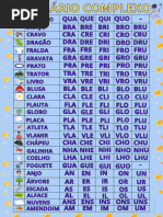Silabário Complexas | PDF