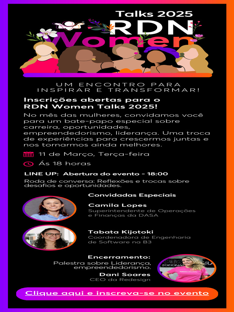 RDN Women Talks 2025: Carreira e Liderança | PDF