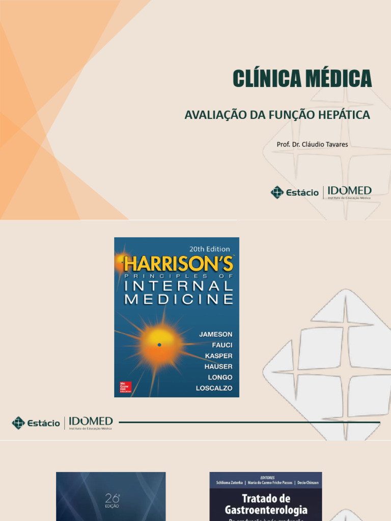 05 AvaliacÌ Aì o Da FuncÌ Aì o Hepatica e DoencÌ As Das Vias Biliares | PDF | Bile | Fígado