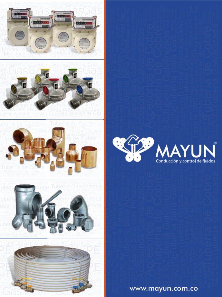 Tuberías y Accesorios de Calidad Mayun | PDF | Tubería (transporte de ...