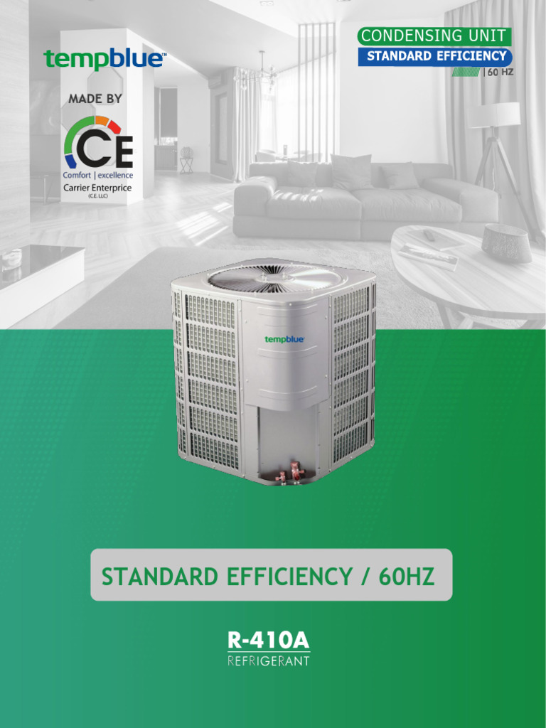 Tempblue Mini Split Condensing Unit Specs | PDF | Air Conditioning ...