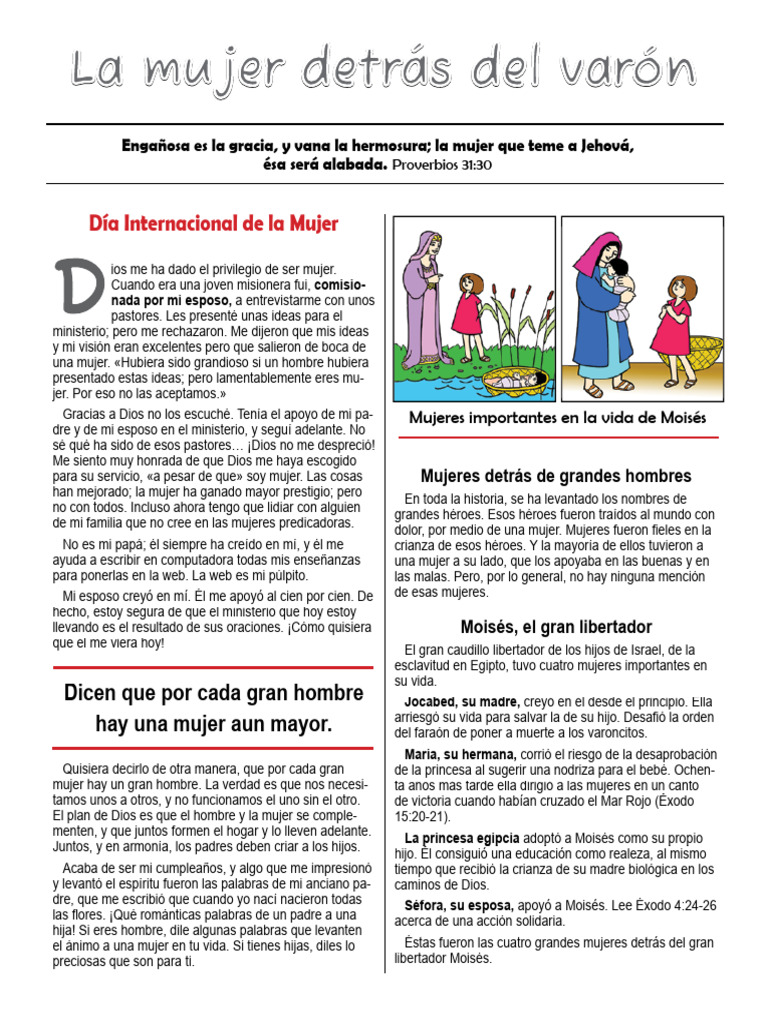 Mujeres Clave en la Historia de Héroes | PDF | Moisés | Sarah