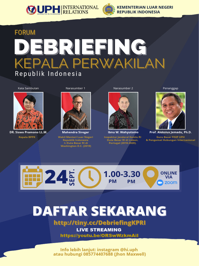1709 Forum Debriefing Kepala Perwakilan RI Poster-Flyer-Revisi As of 17 ...