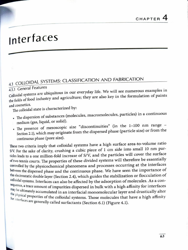 Soft Matter Interfaces | PDF