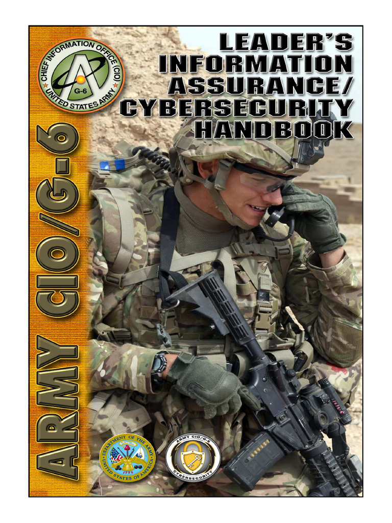 Army Cybersecurity Training Handbook | PDF | Security | Computer Security