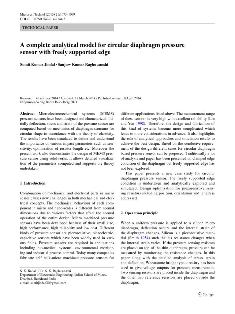 Art 3A10.1007 2Fs00542 014 2144 5 | PDF | Electricity