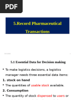 Pharmacy Bin Card Guidelines | PDF | Receipt | Service Industries