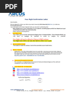Global Arcus Scholarship | PDF