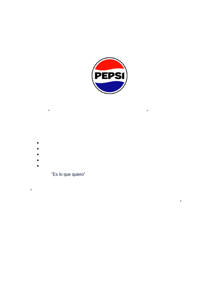 PEPSI | PDF | Pepsi Co | Marketing