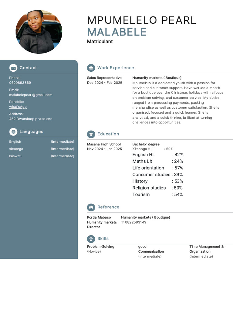 Mpumelelo Pearl Malabele | PDF | Marketing | Cognition