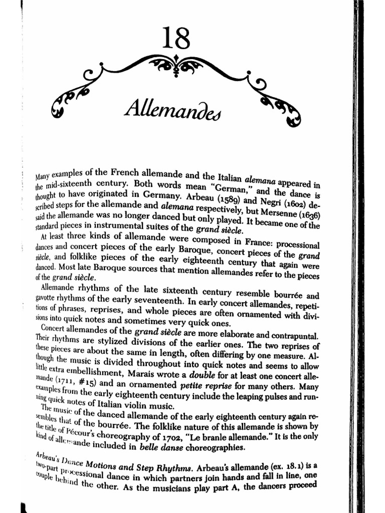 DR Ch18 Allemande | PDF