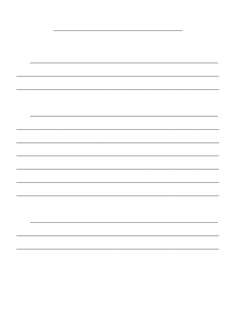 Writing Skill Worksheet | PDF