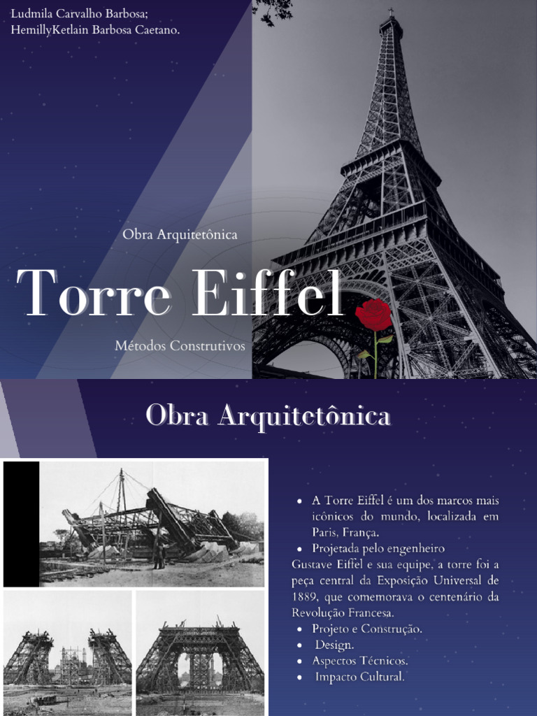 Obras Arquitetônicas - Torre Eiffel | PDF
